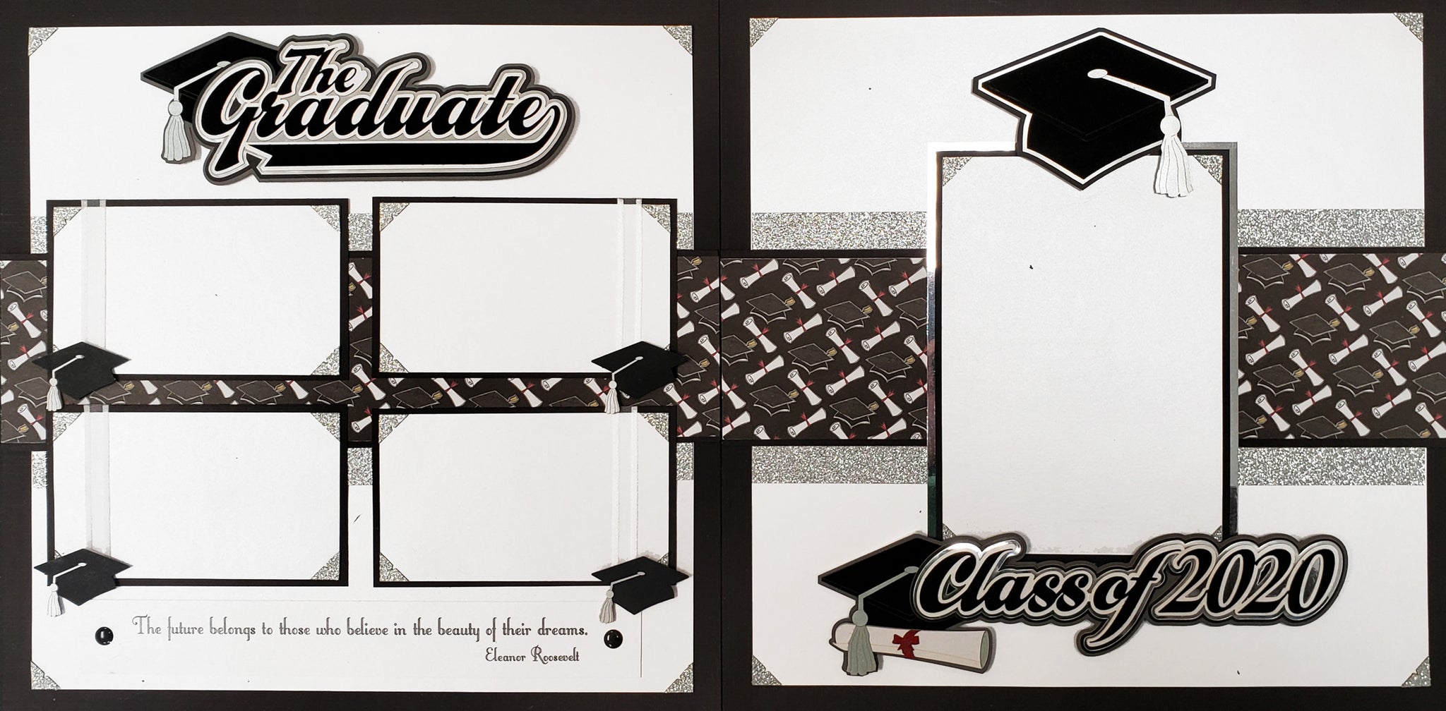 The Graduate Page Kit - 2 Page Layout | Paper Wiz, Inc.